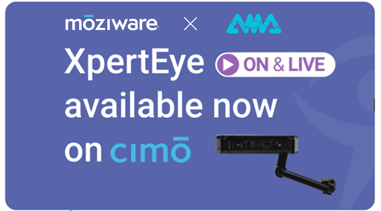 moziware cimo and AMA XpertEye: an instant AR solution for industry